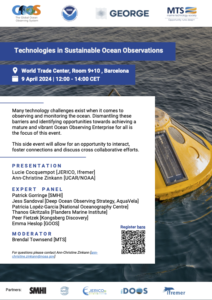 Technologies in Sustainable Ocean Observations – From Low Cost to New ...
