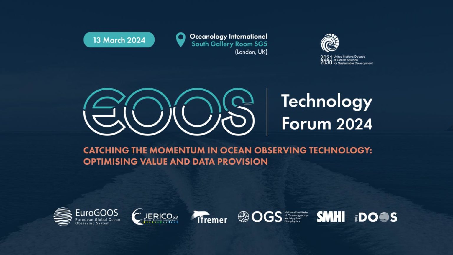 EOOS Technology Forum 2024 | JERICO Research Infrastructure